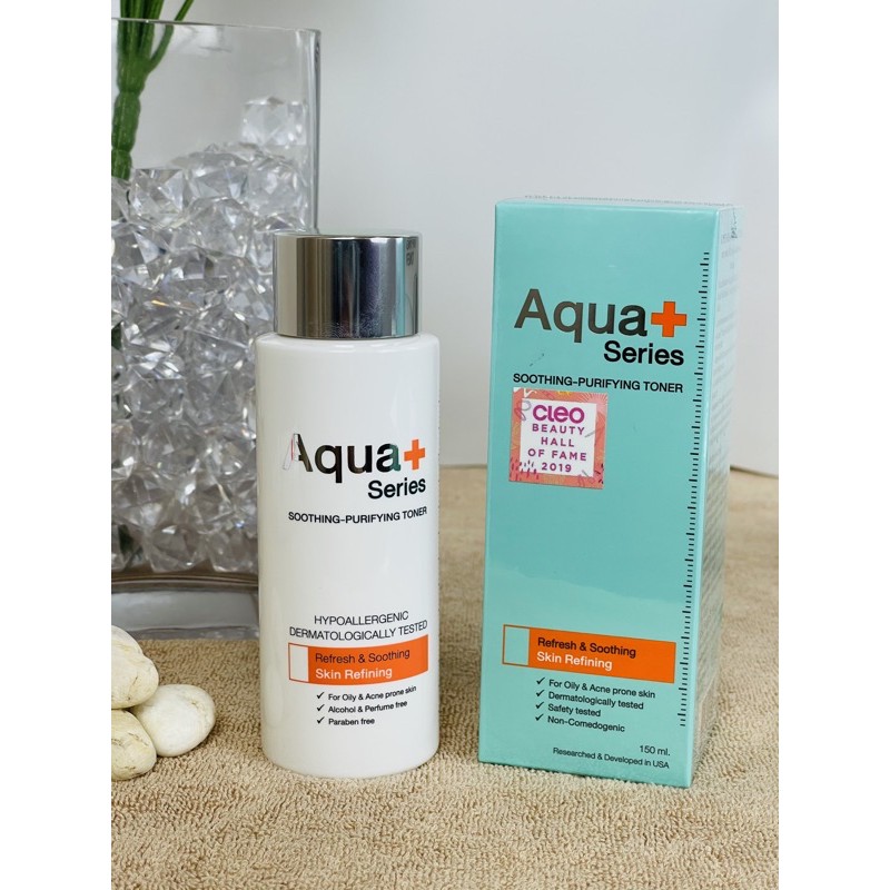 Aqua + Series soothing purifying Toner l Acne Tighten Pores Reduce Redness And Hyperpigmentation ...