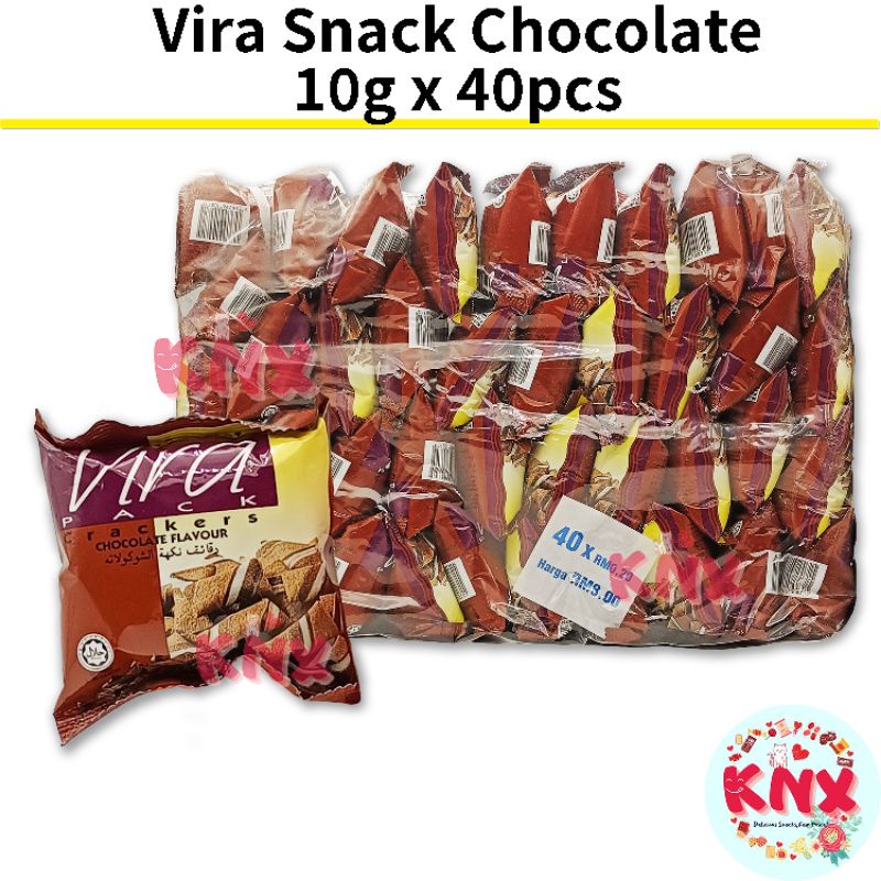 Vira Keropok Jajan Crackers Snack 10g x 40pcs | Shopee Malaysia