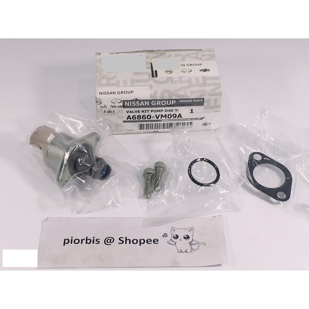 NISSAN NAVARA D40 NP3 2.5 D40T Fuel Pump Regulator Suction Control SCV ...