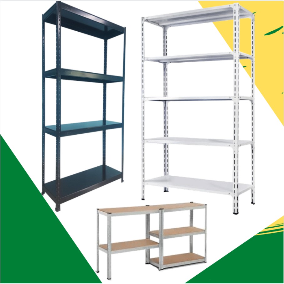 [READY STOCK] Rak Besi / Full Metal Rack/ Boltless Rack / Rak Besi ...