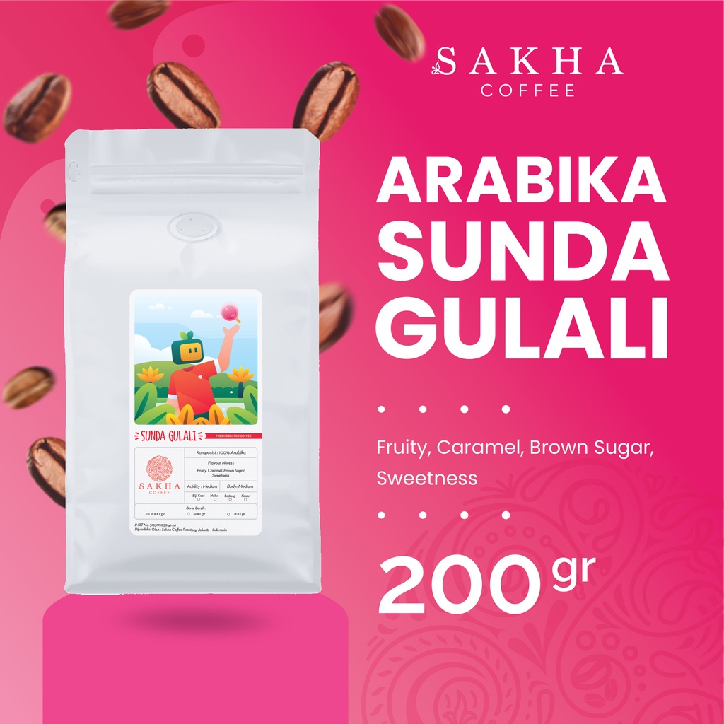 Sakha Coffee Arabica Coffee Beans Sunda Sogan Gunung Puntang Arabica ...
