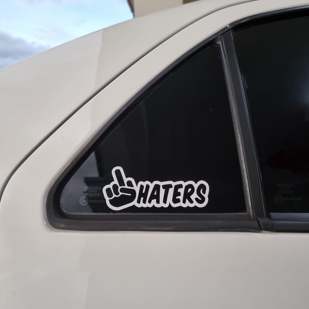 Haters Jdm Sticker JDM Life Sticker JDM Haters Gonna Hate | Shopee Malaysia