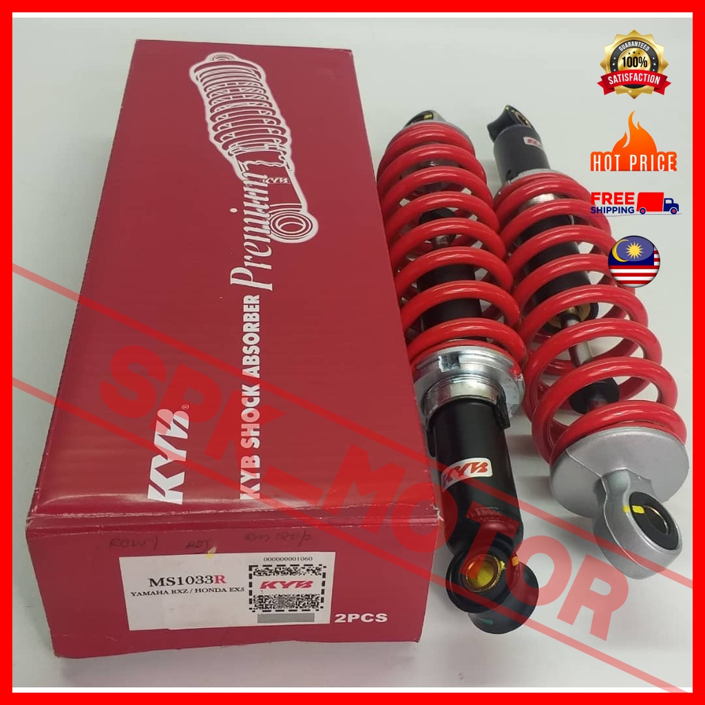 Original KYB Kayaba Yamaha RXZ / Honda EX5 Dream Shock Adjustable ...