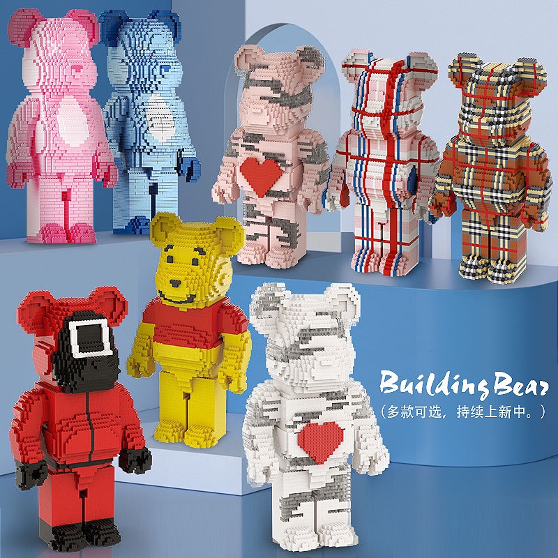 [Ready Stock] Bearbrick Building Blocks Valentine's Day Gift for Girl ...