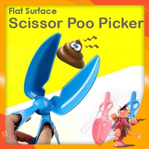 Dog Puppy Pooper Scooper Poo Poop Scissors Scoop Shovel Pick Up waste ...
