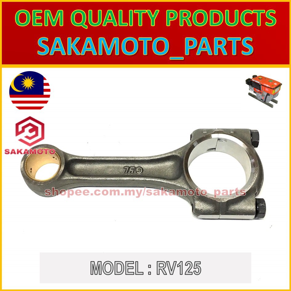 Kubota Vikyno Rv125 G120 TOYO TF120 ER900 Connecting rod | Shopee Malaysia