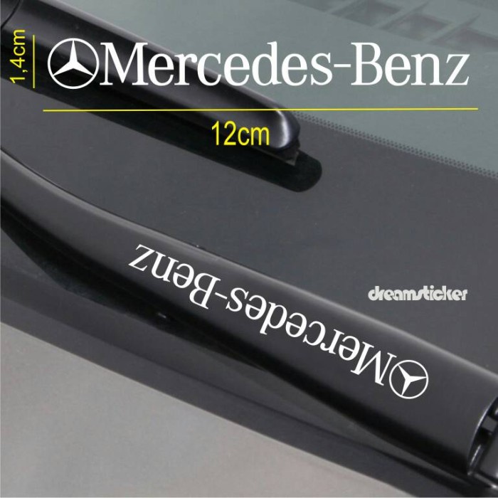 Mercedes Benz Car Wiper Stickers (2pcs) | Shopee Malaysia