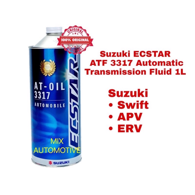 SUZUKI ATF Auto Transmission Fluid Oil 3317 - (1LITRE) Swift/APV/ERV ...