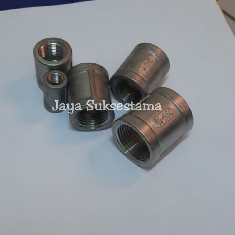 2 inch SS304 Stainless Socket / 2 inch SS 304 branded threaded Sock ...