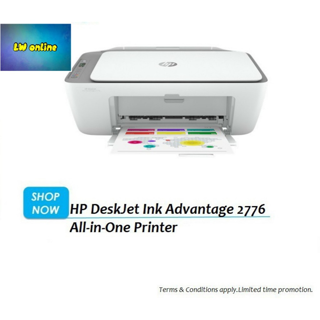 HP Deskjet 2776/2777 new Ink Advantage Replacement 2676 Print , Scan ...