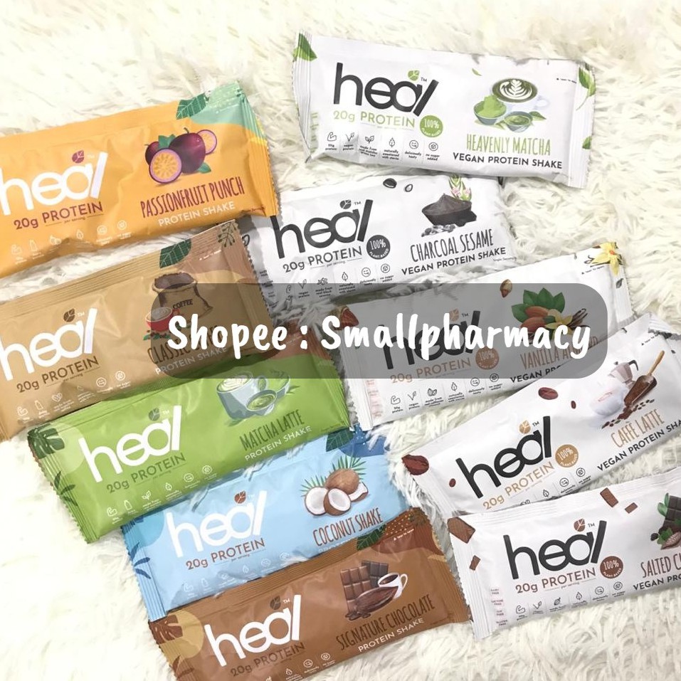 Heal high protein powder sachet (vegan available) | Shopee Malaysia