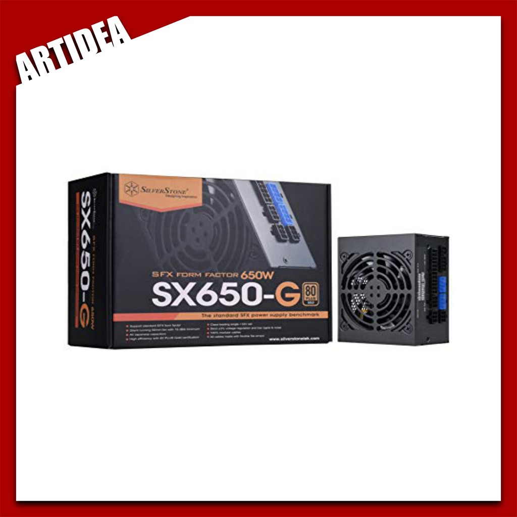^ Silverstone SX650-G 650W 80+ Gold SFX PSU Full Modular | SST-SX650-G ...