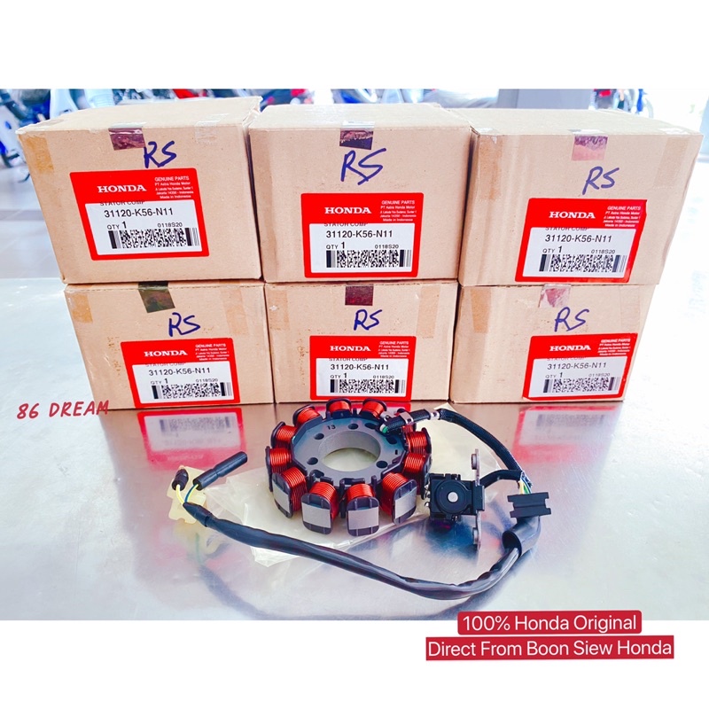 Stator Comp RSX150R RS150 RS150R （100% Honda Original）（100% Tokahi ...