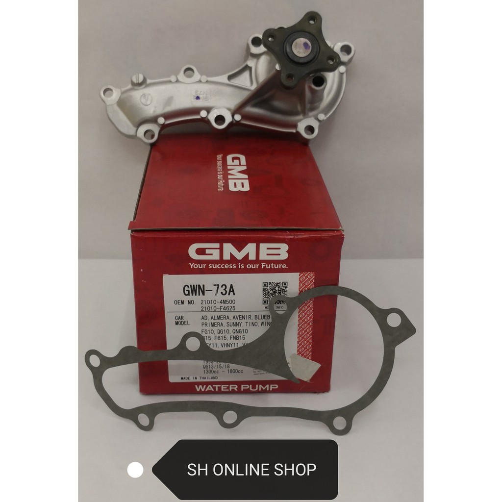 Water Pump (GMB) for Nissan Sentra N16 1.5 & 1.6 & 1.8 2002-2008 Year ...