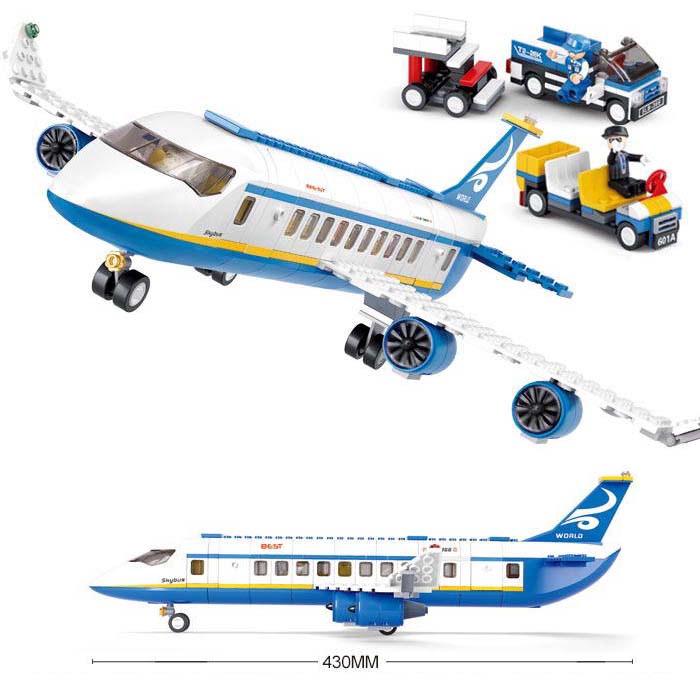 Aviation Aircraft Series Building Blocks Toys Set /DIY Assembled ...