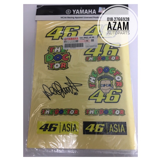 Sticker Original Yamaha | Shopee Malaysia