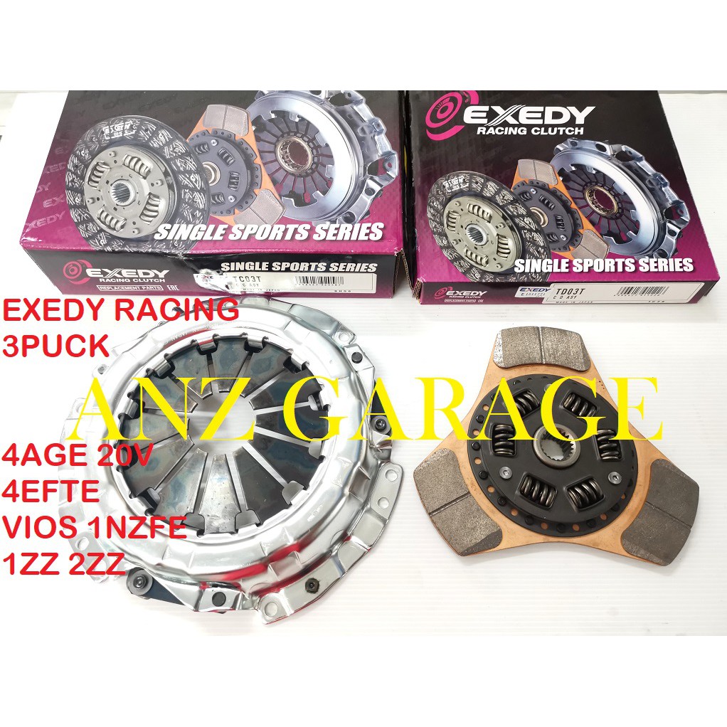 Toyota 4age 20v 4efte 8.5inci Clutch Exedy racing Celica 1zz 2zz Vios 3 ...