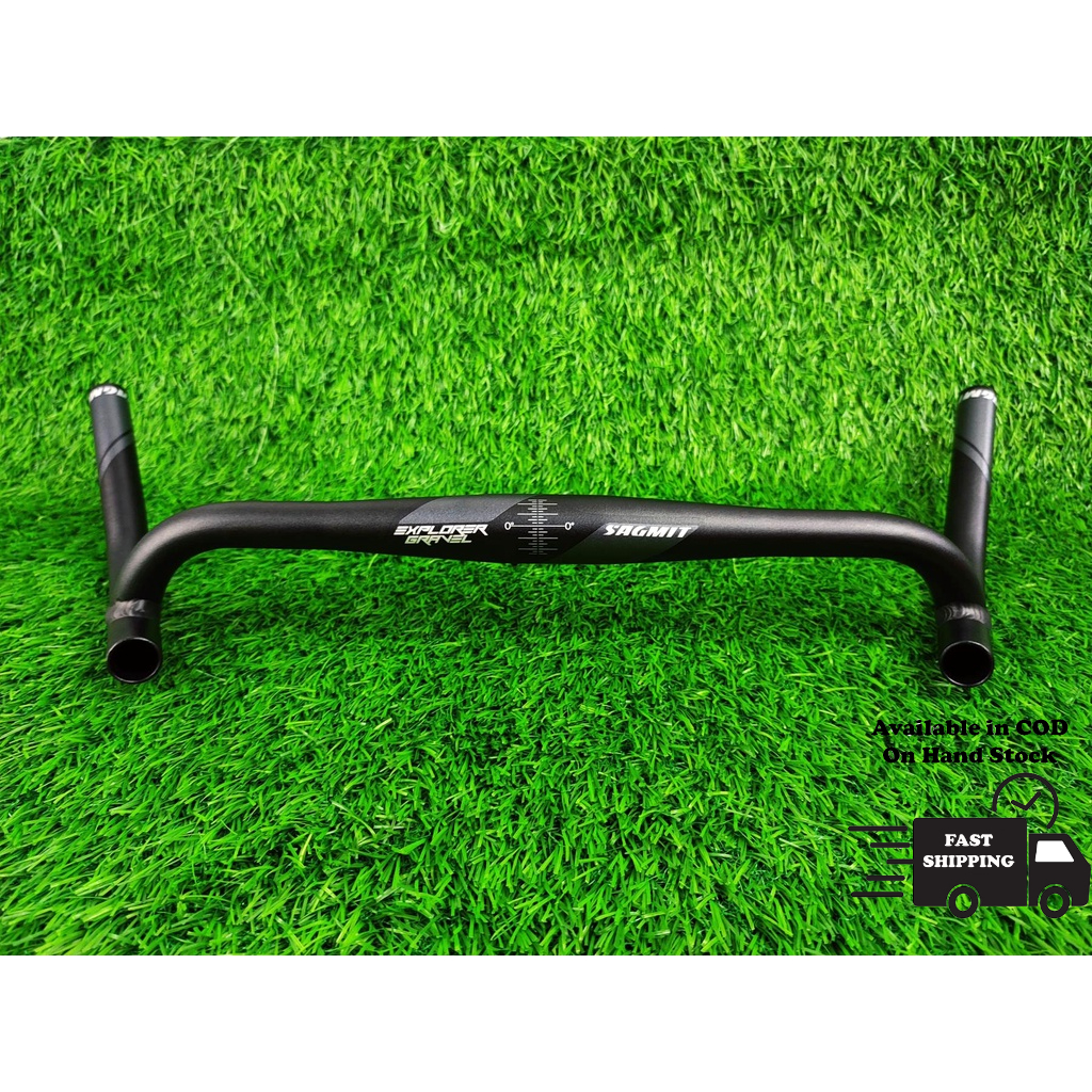 GBBS Sagmit EXPLORER Gravel Corner Bar 400mm Alloy Mountain Bike MTB ...