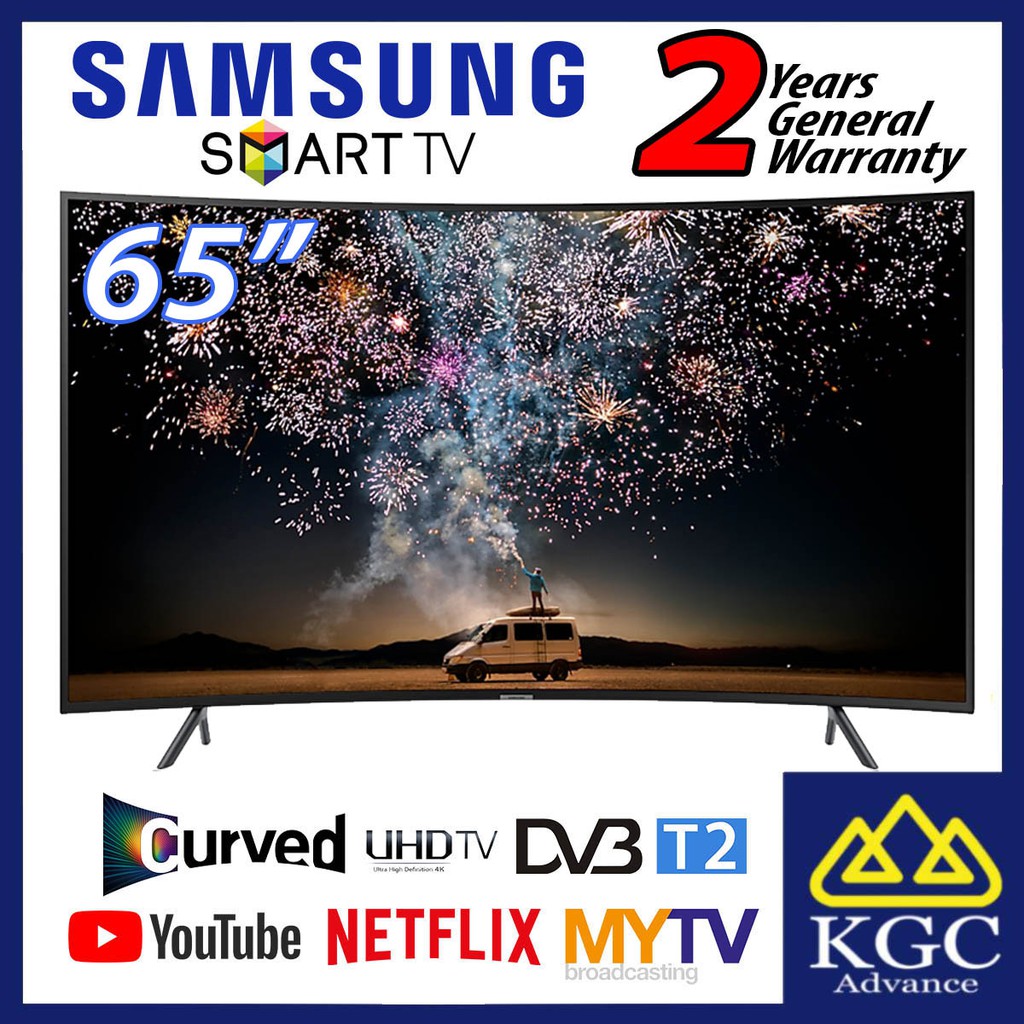 Samsung RU7300 Curved Smart 4K UHD TV (65") UA65RU7300KXXM | Shopee ...