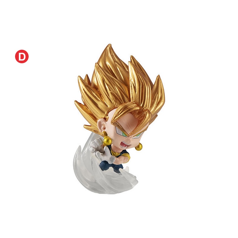 Original Bandai Gashapon Dragon Ball Mini Cute Chibi Bulma Goku Gogeta ...