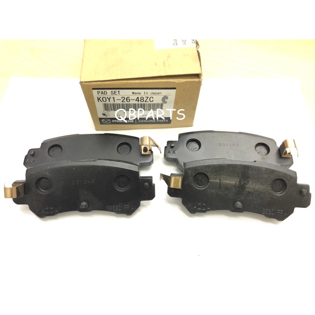 MAZDA 2 / CX3 / CX5 (GENUINE) REAR BRAK PAD * Non-electronic parking ...