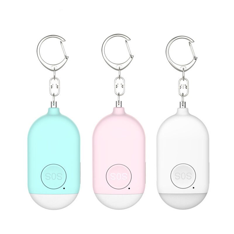 120dB Personal Self-Defense Key Chain for Girls, Women, Elderly ...