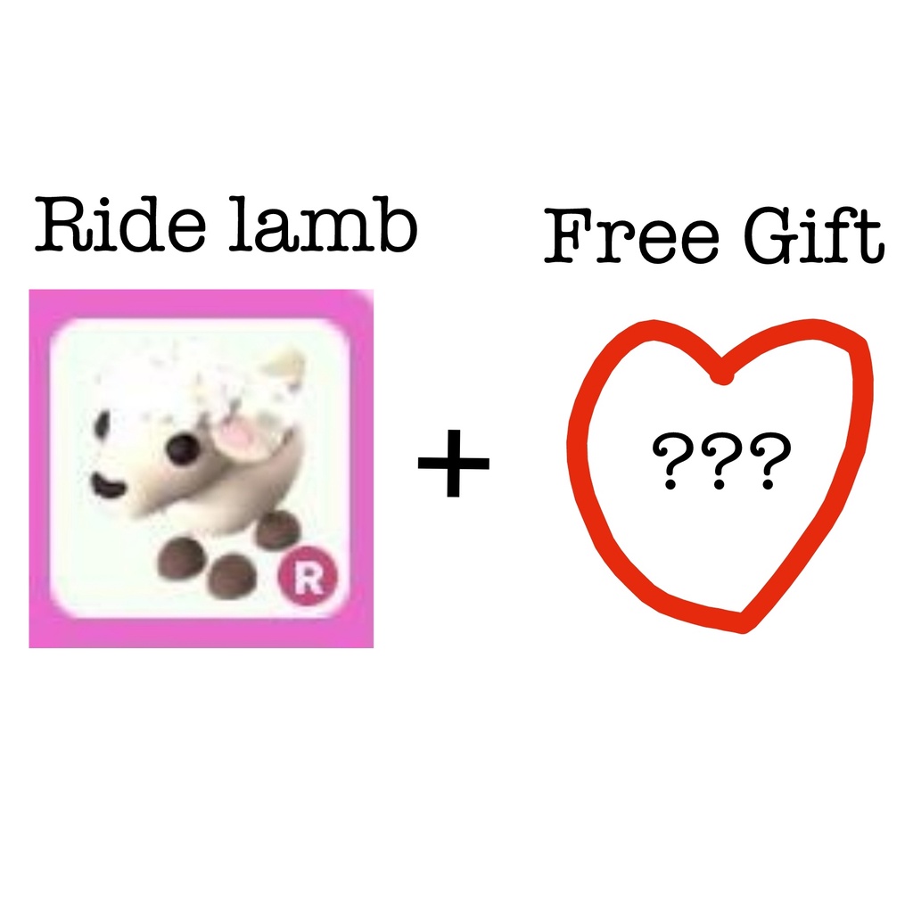 Roblox Adopt Me Ride Lamb + Free Gift | Shopee Malaysia