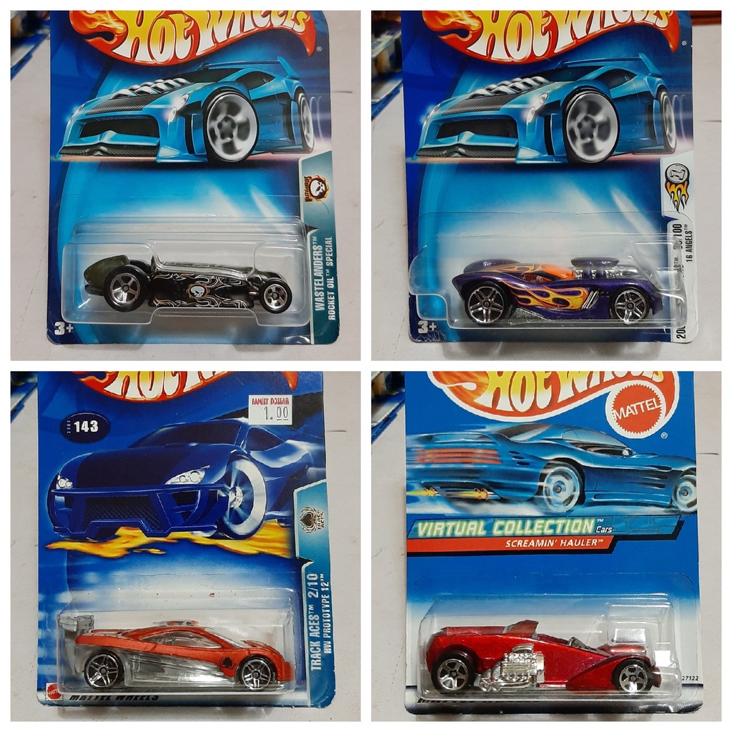 Hot Wheels ROCKET OIL 16 ANGELS PROTOTYPE 12 SCREAMIN HAULER Mattel ...