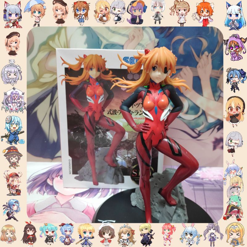 SEGA SPM Figure Shin Evangelion Gekijouban:|| Eva Asuka Shikinami Langley Super Premium Vignette ...