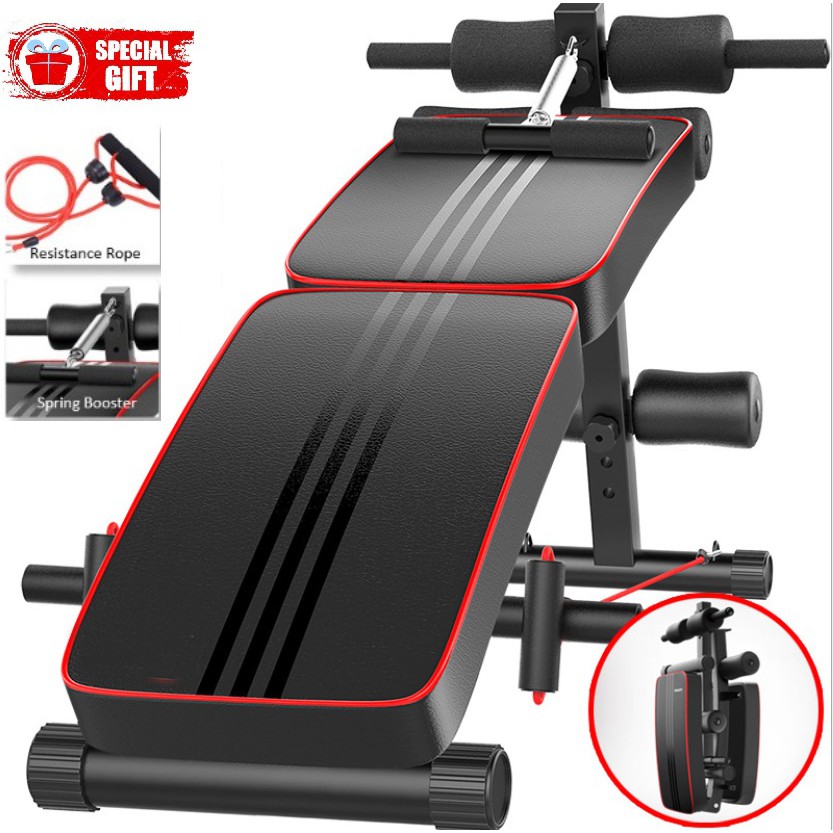 New Design Fitness Gym Foldable Sit Push Ups Supine Board Bench Chair ...