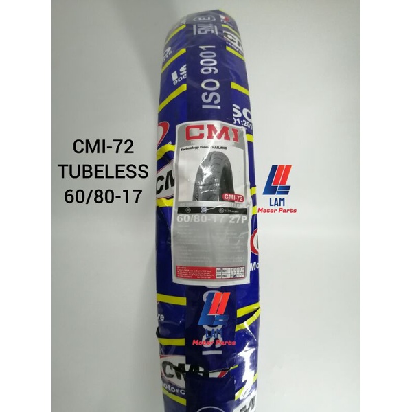 Tayar CMI Tubeless Tyre Diamond 60/80-17 (Bunga Diamond) | Shopee Malaysia
