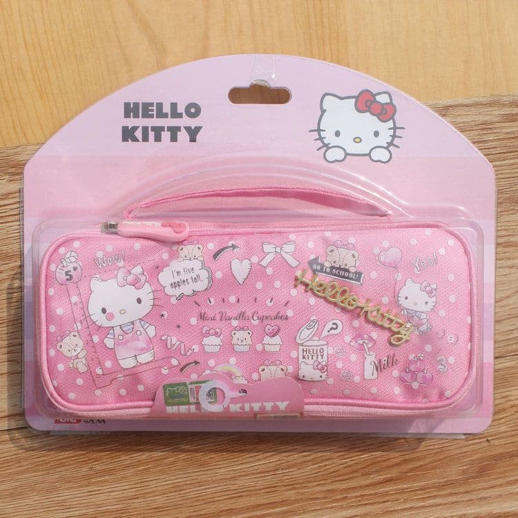 Original Sanrio Hello Kitty Pencil Box Pink Pencil Case / Hello Kitty ...