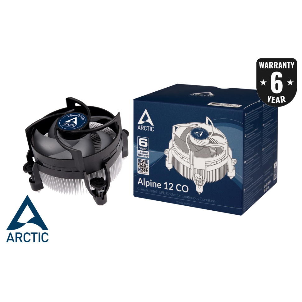 Arctic Alpine 12 CO Intel CPU Cooler (92mm Fan, Intel LGA socket ...