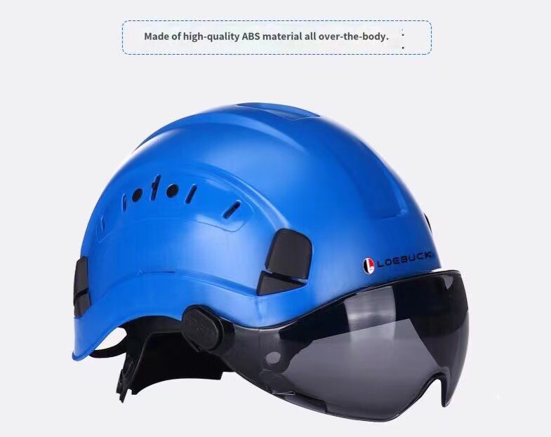 Safety Helmet ABS Breathable Construction Site Power Construction with ...