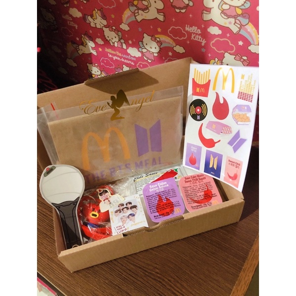 Bts MCD BTS MEAL SAUCE PAPER BAG plus bonus | Shopee Malaysia