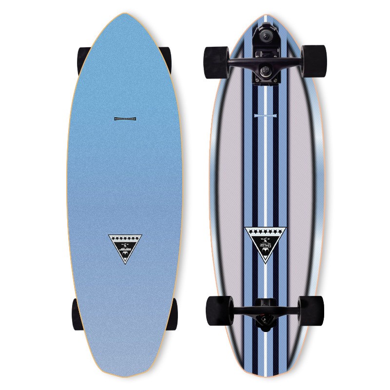 BLKS Surf Skateboard 32inch P7 Surfskate Pumping Cruiser Super board ...