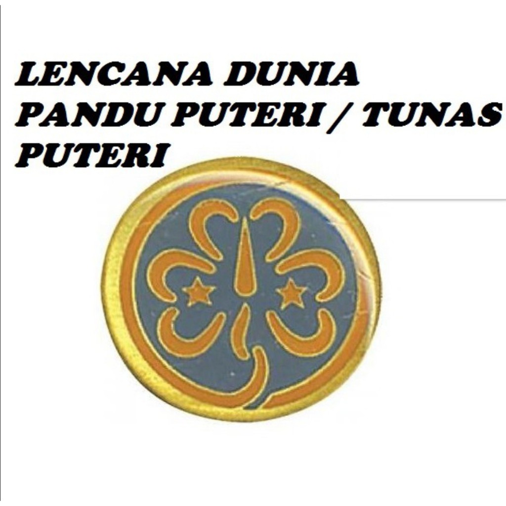 PANDU PUTERI LENCANA DUNIA BADGES DUNIA PANDU PUTERI | Shopee Malaysia