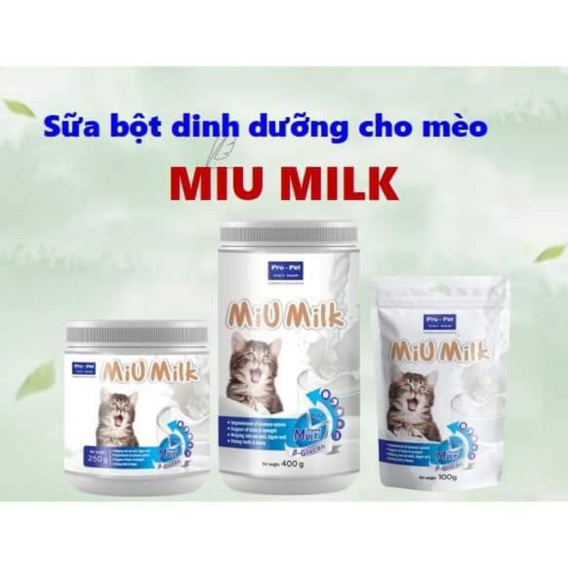 (Pro Pet) Wow Milk nutritional Milk powder, Miu Milk for dogs and cats ...