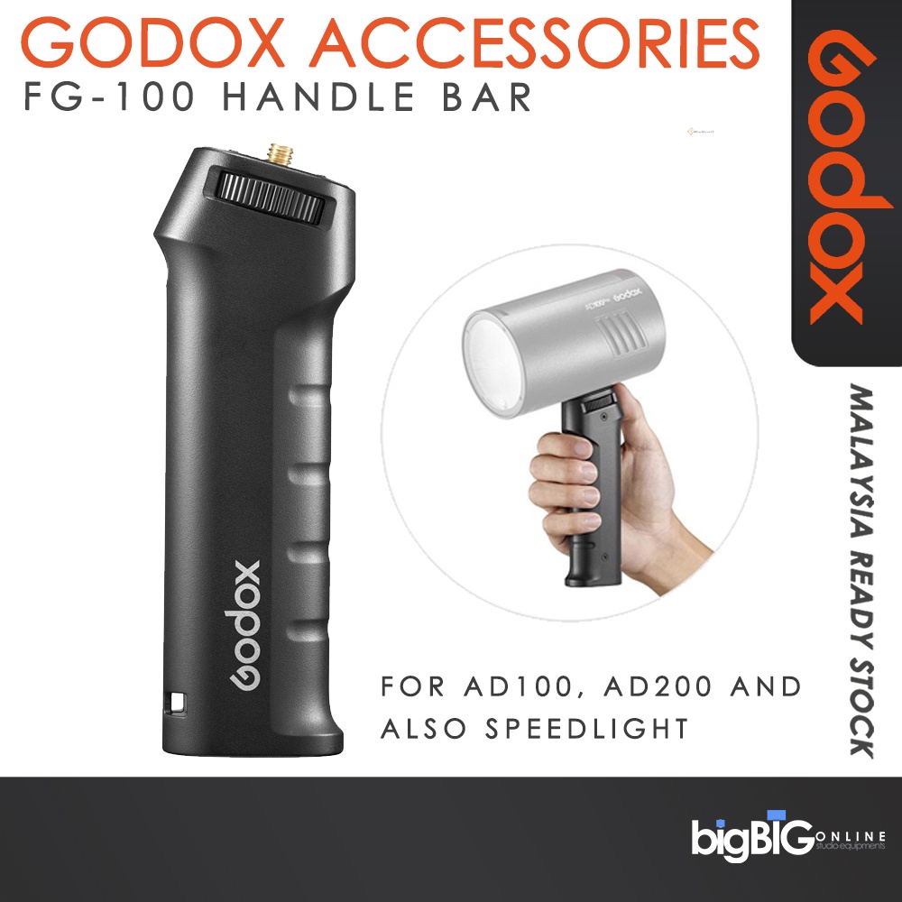 Godox FG-100 Flash Grip Camera Speedlite Hand Grip Flash Handle with 1 ...