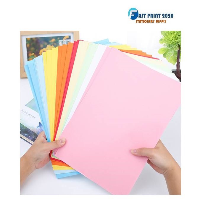 A4 LIGHT COLOR PAPER 50SHEET 1PACK 80GSM | Shopee Malaysia