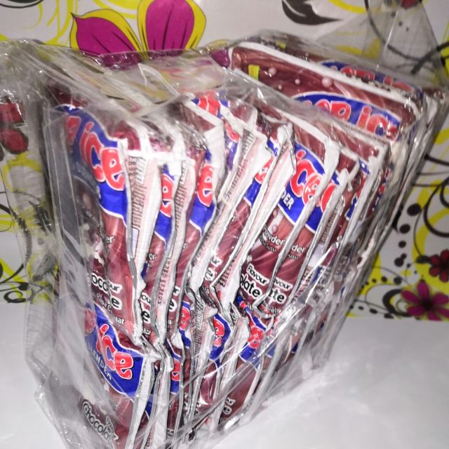 Bundle 1 50 packs Pop Ice Es Blender Milk shake powder Chocolate ...