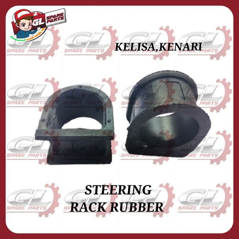 SET PERODUA KELISA KENARI STEERING RACK BUSH RUBBER (RUBBER) | Shopee ...