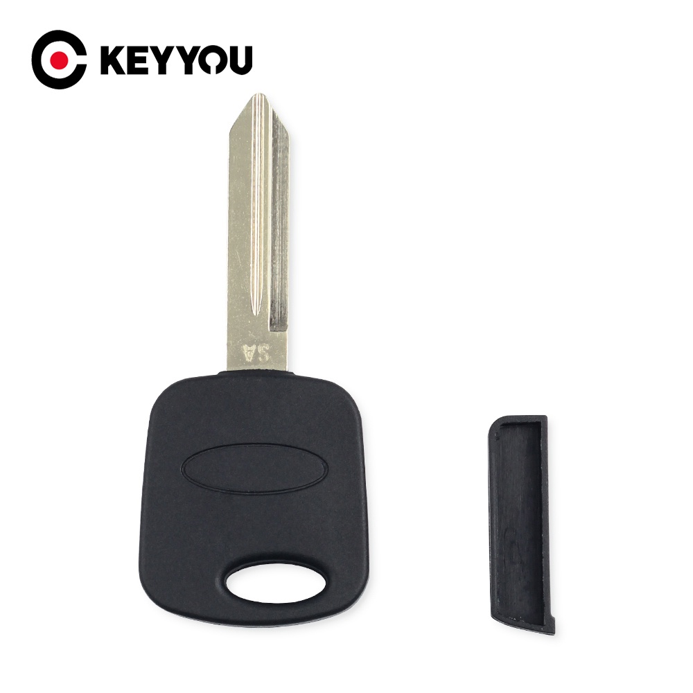 Transponder Chip Ignition Key Blank Remote Car Key Shell For Ford Focus ...