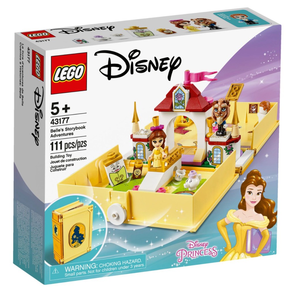 [BrickMonster] (Box: 8/10) Lego 43177 Disney Belle's Storybook ...
