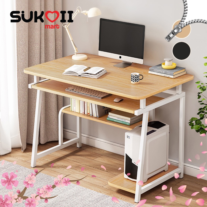SKOI 80cm Computer Desk Simple Table Student Dormitory Bedroom Study ...