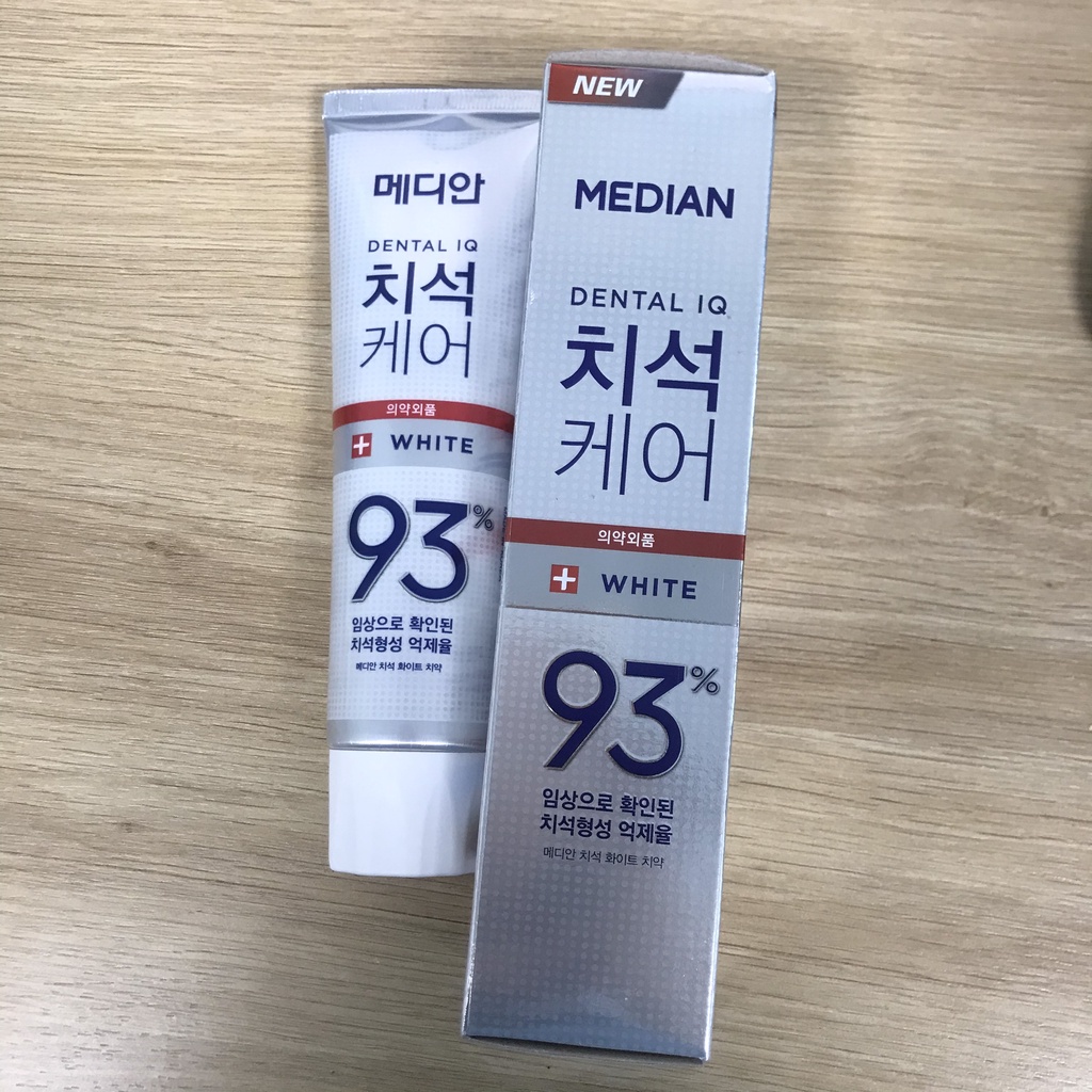 93 MEDIAN Dental IQ 93% White Toothpaste 120g | Shopee Malaysia
