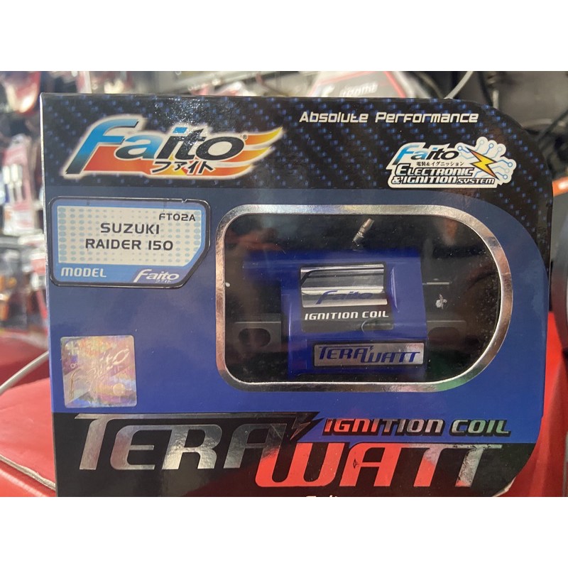Faito terra watt plug coil for raider150 carb | Shopee Malaysia