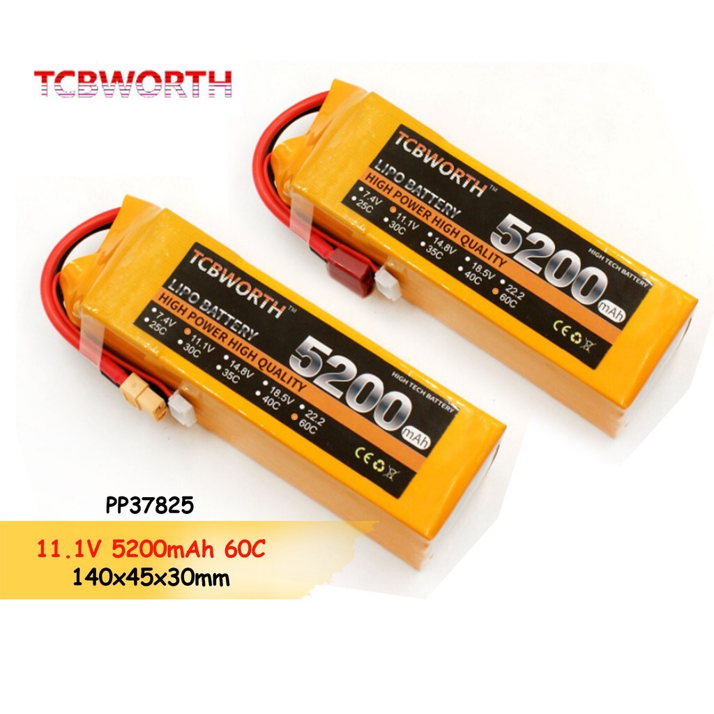 TCBWorth TCB Lipo Battery High Power Quality Tech 1500mAh-6000mAh RC 7.4V 11.1V 14.8V 22.2V 40C ...
