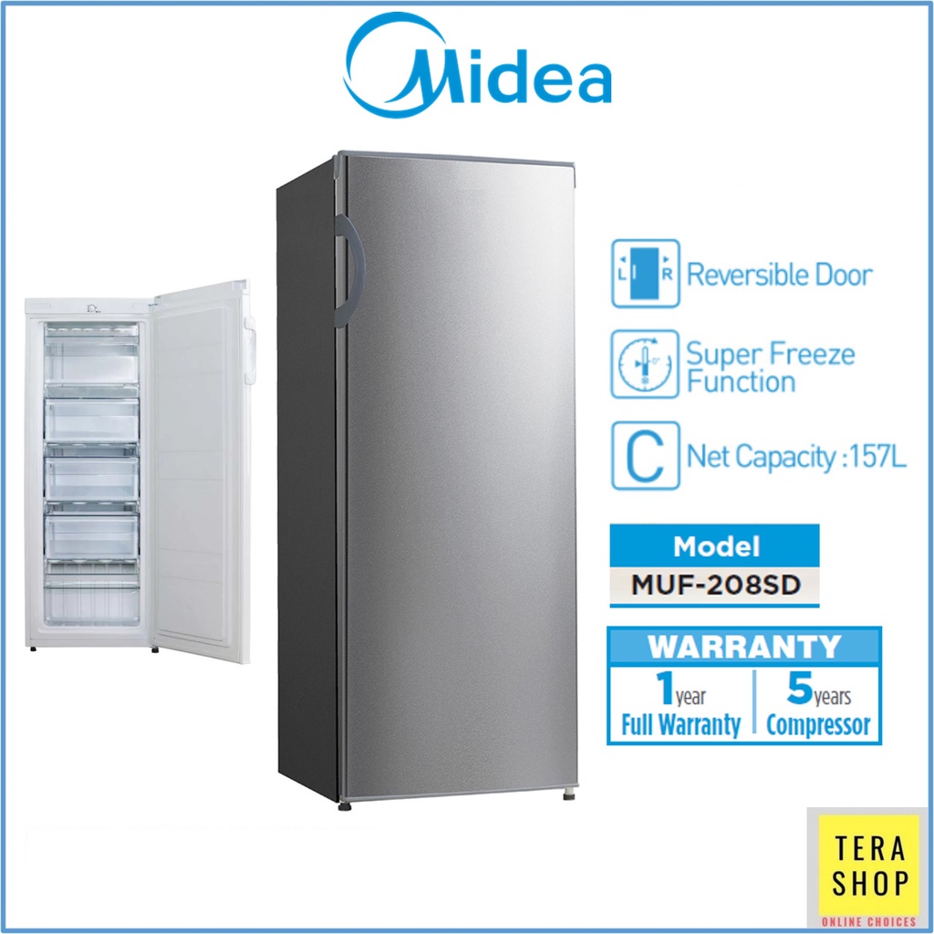 Midea MUF-208SD / Khind UF157 / Mistral UF182 Upright Freezer Peti ...