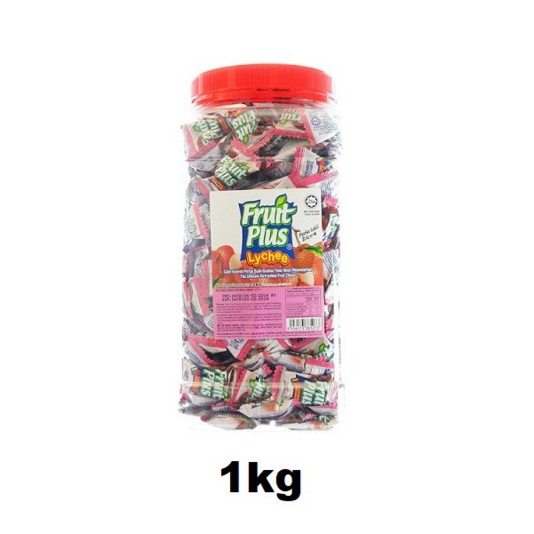 Fruit Plus Lychee Candy Sweets (1kg/350 Pcs) | Shopee Malaysia